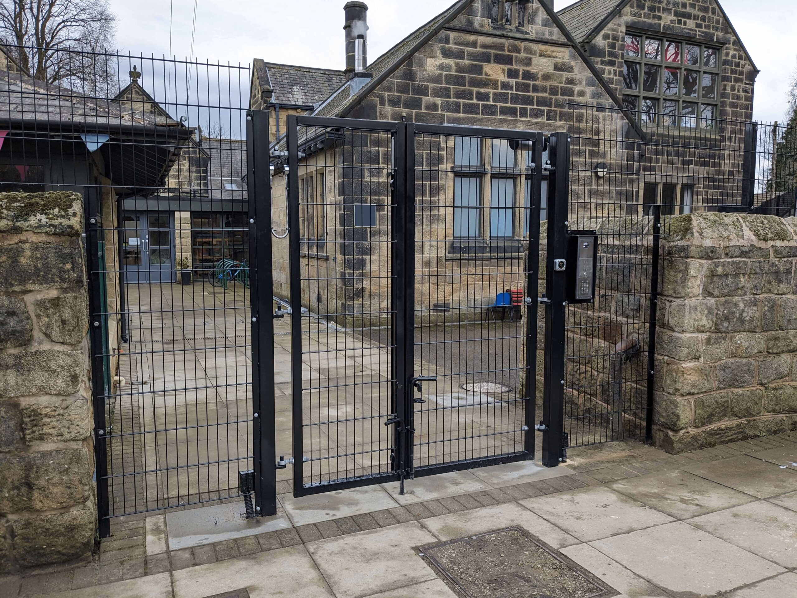 Access Controlled Gate | Meanwood Primary School | TI Security